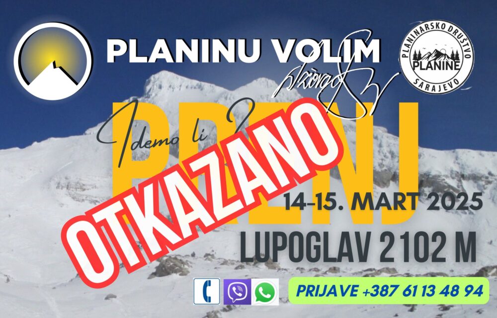 PRENJ PLANINA -BOSANSKOHERCEGOVAČKA HIMALAJA - Planinu Volim