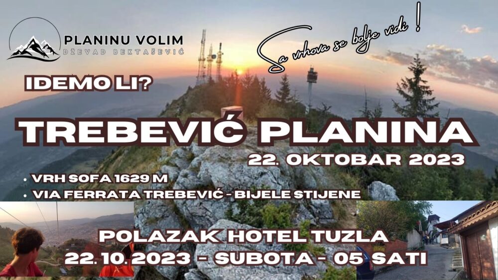 TREBEVIĆ PLANINA - Planinu Volim