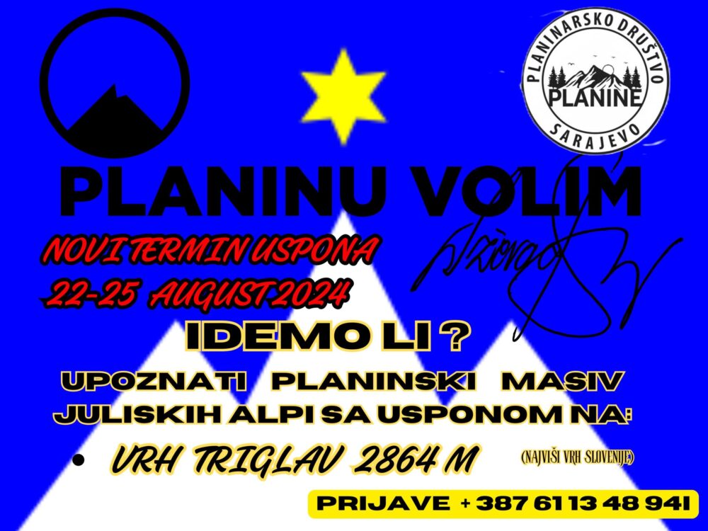 VELIKI TRIGLAV 2864 M - Planinu Volim