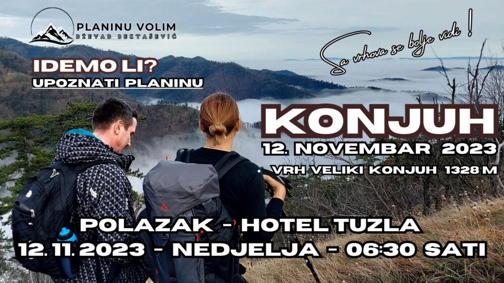KONJUH PLANINA - Planinu Volim