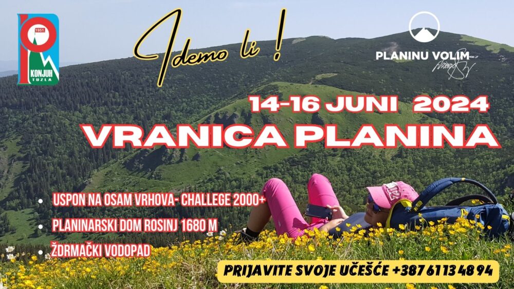 VRANICA- CHALLEGE 2000+ - Planinu Volim